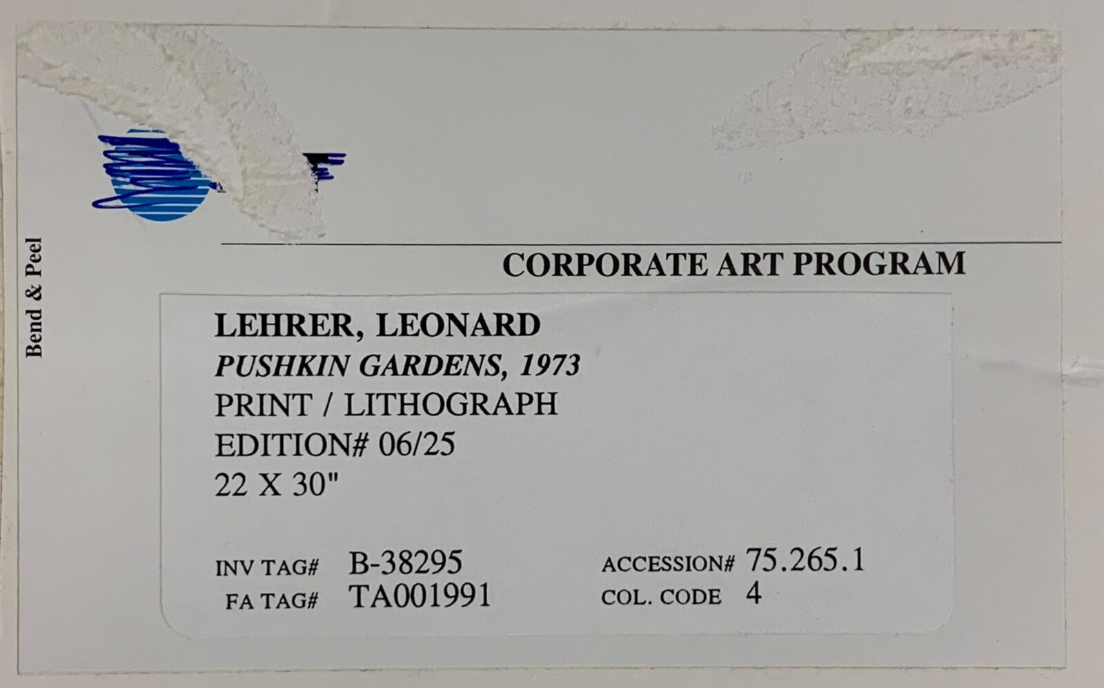 Pushkin Gardens – Washington Color Gallery