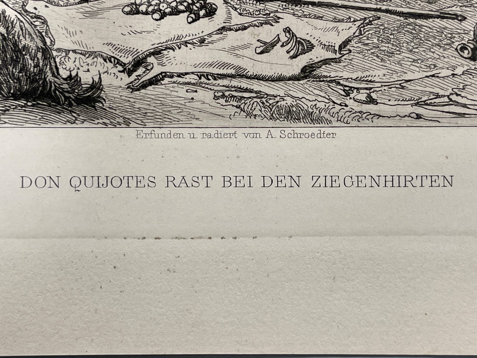 Don Quixote Rests with the Goatherds – Washington Color Gallery