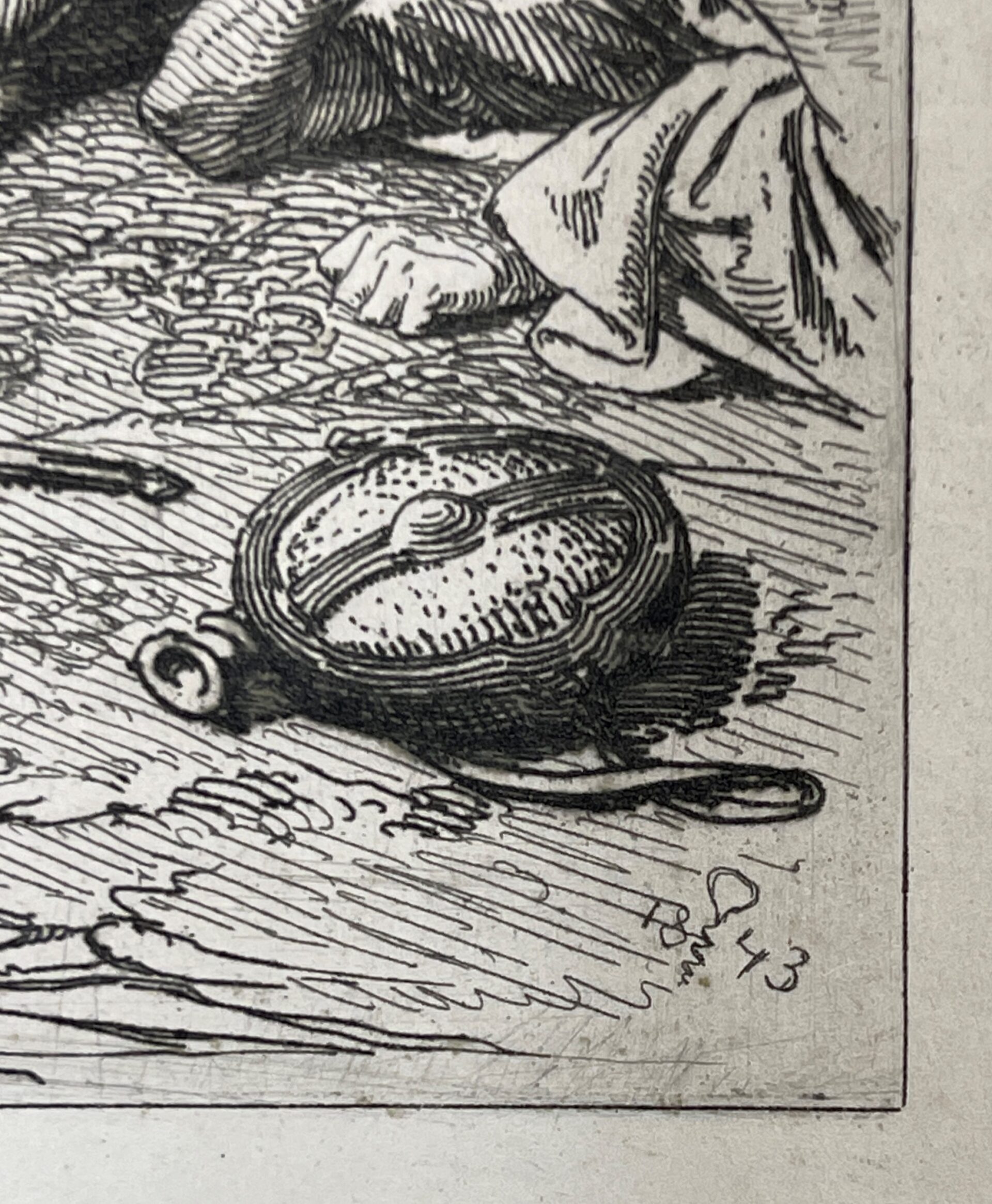 Don Quixote Rests with the Goatherds – Washington Color Gallery