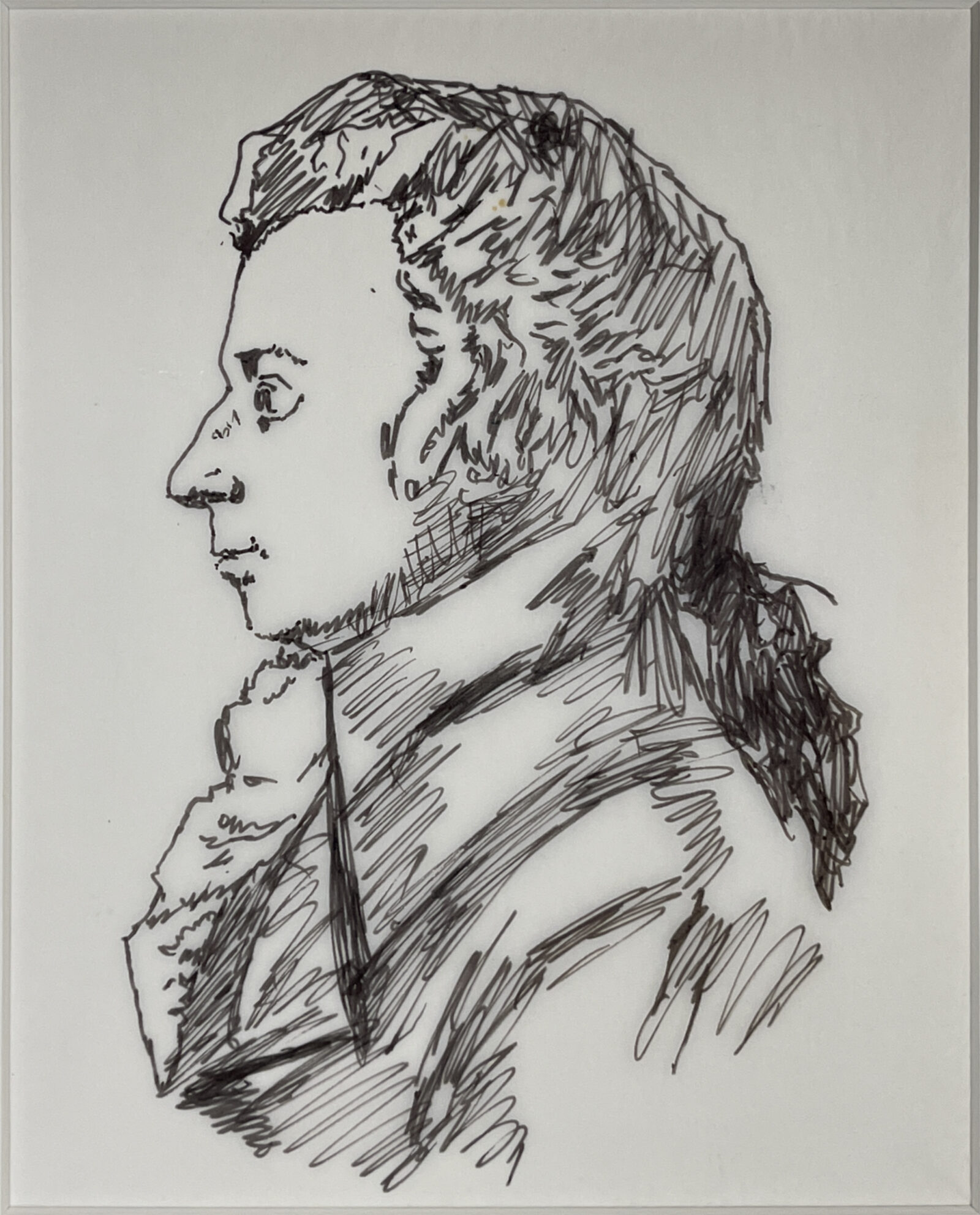 Three Drawings of Mozart – Washington Color Gallery