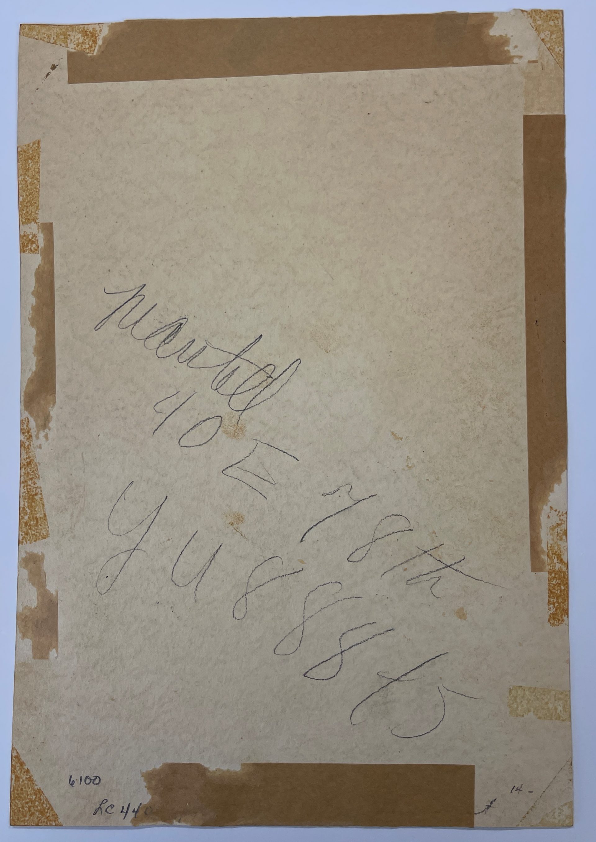 Colored Woman Subway Gouache – Washington Color Gallery